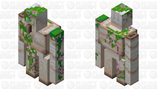Mossy Golem Minecraft Mob Skin