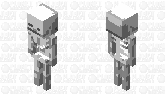 NES skeleton Minecraft Mob Skin