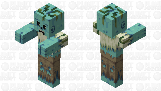 Bewitchedx32 - Drowned v2 Minecraft Mob Skin