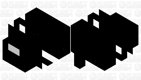 wither-skeleton-mite Minecraft Mob Skin