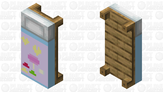 Candy bed Minecraft Mob Skin