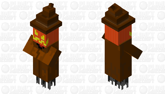 Jack'o Lantern Minecraft Mob Skin