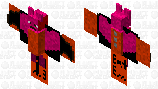 small Resses puffs delivery dragon Minecraft Mob Skin