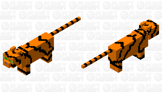 Tiger Minecraft Mob Skin
