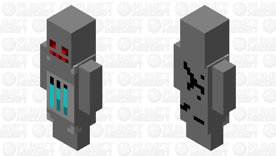 Evil Robot Minecraft Mob Skin