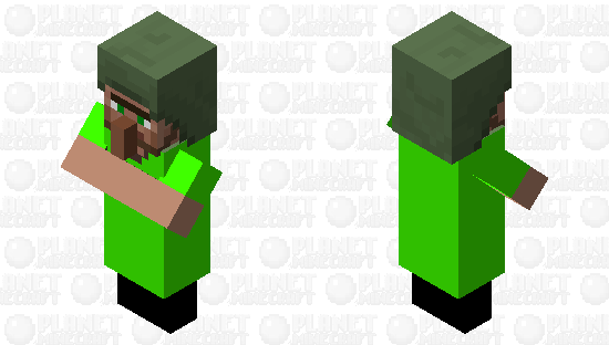 Villager citizen Minecraft Mob Skin