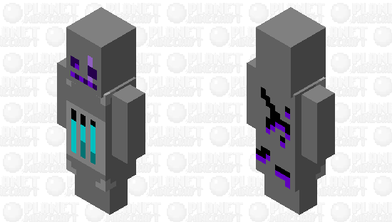 Magic Evil Robot Minecraft Mob Skin