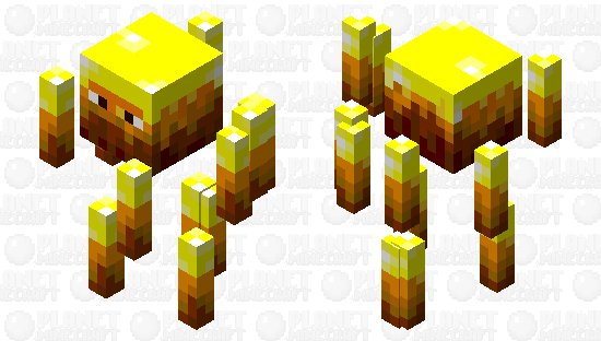 armored blaze Minecraft Mob Skin