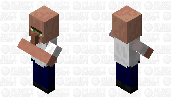 My Modern Villager Minecraft Mob Skin