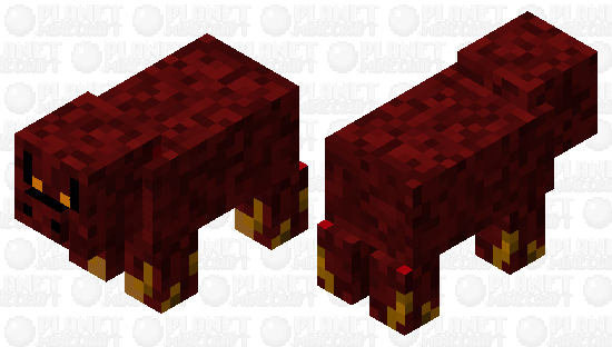 cerdo infernal Minecraft Mob Skin