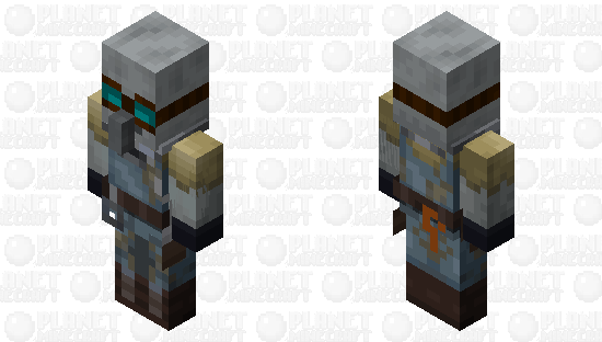 illager engineer Minecraft Mob Skin