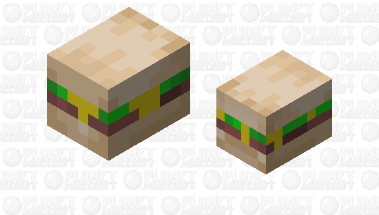 sandwich!! Minecraft Mob Skin