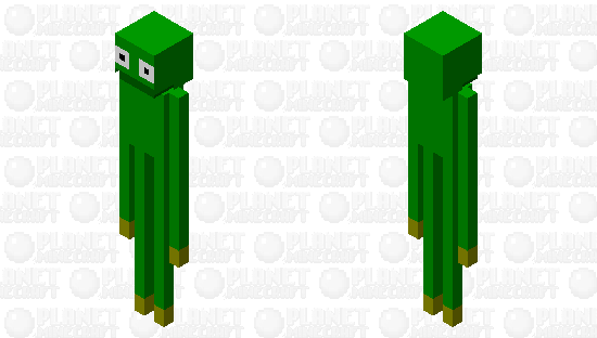 Green Minecraft Mob Skin