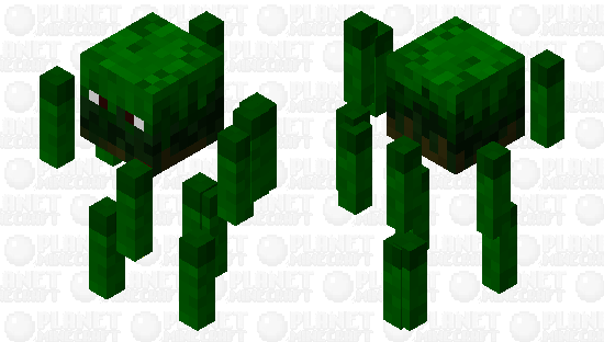 Asparagus Blaze(I am hungry. VERY hungry Contest) Minecraft Mob Skin