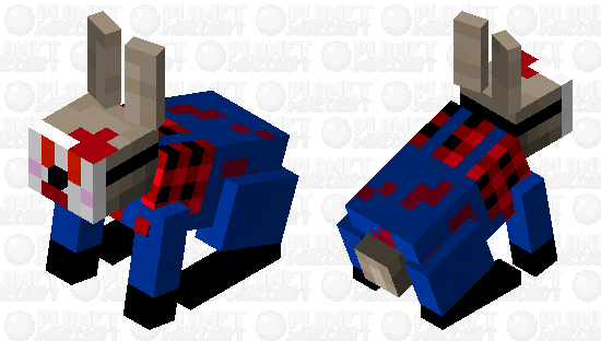 killer bunny Minecraft Mob Skin