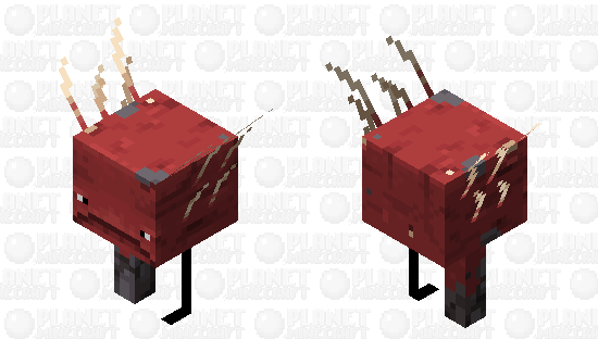 strider with fake leg Minecraft Mob Skin