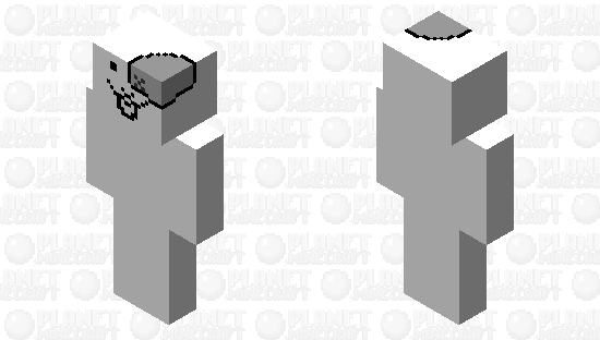 Axe Cat (The Battle Cats) Minecraft Mob Skin