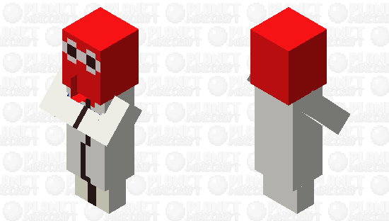 red Minecraft Mob Skin