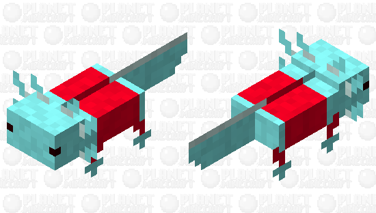 Cute lil axik UwU Minecraft Mob Skin