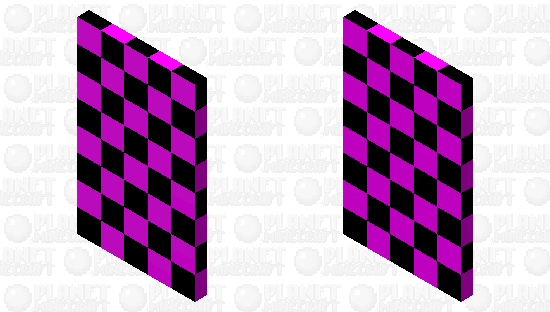 Null/Missing Texture Cape Minecraft Mob Skin