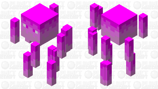 End Blaze Minecraft Mob Skin