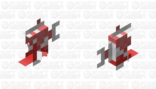a fish with no head Minecraft Mob Skin