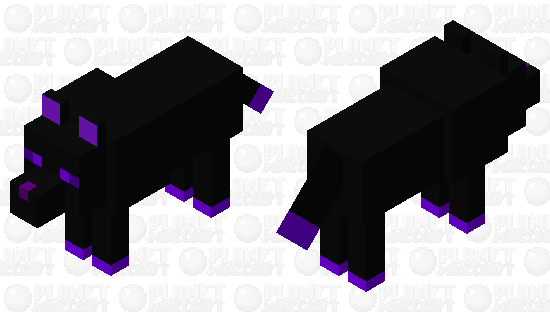 Endi The Wolf Minecraft Mob Skin