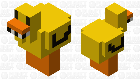 yellow Minecraft Mob Skin