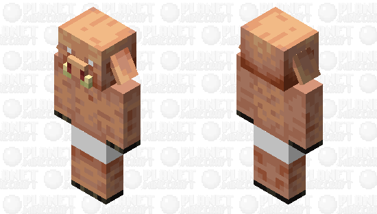 BABY PIGLIN Minecraft Mob Skin
