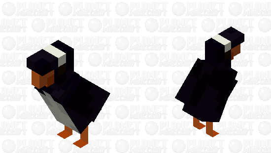 Gentoo Penguin Minecraft Mob Skin