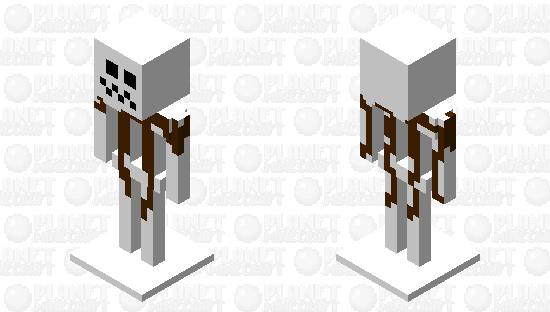 noob skeleton beggar Minecraft Mob Skin
