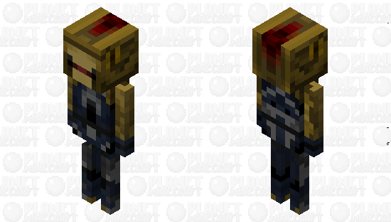 Skeleton Jackal Minecraft Mob Skin