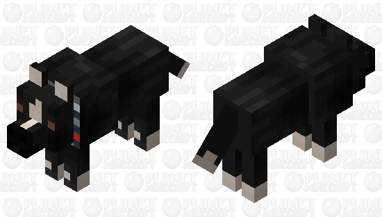 Jax my real life Pitbull Minecraft Mob Skin