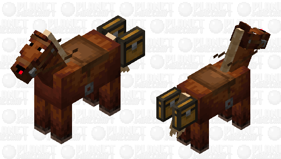 Derpy Horse Minecraft Mob Skin