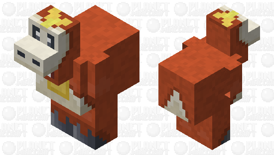 Fuecoco - Pokemon Chicken Replacer Minecraft Mob Skin