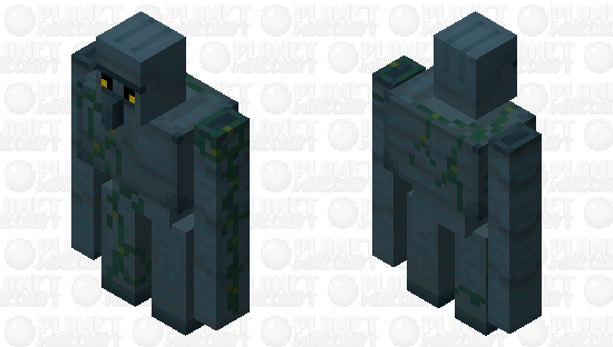 Moon Golem Minecraft Mob Skin
