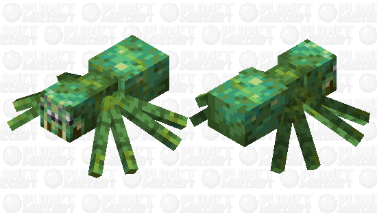 Ancient Spider Minecraft Mob Skin