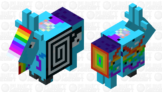 Fortune-teller goat Minecraft Mob Skin