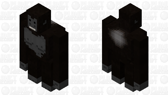 Minecraft Wild - Gorilla Minecraft Mob Skin