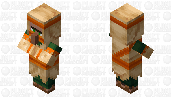 Villager / of the biome:of the desert / variant 2 Minecraft Mob Skin