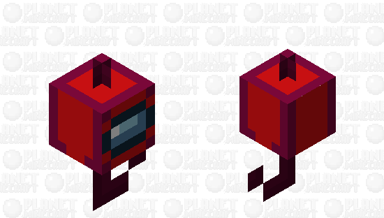 Amogus Bobble Minecraft Mob Skin