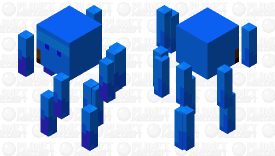 Soul Fire Blaze Minecraft Mob Skin