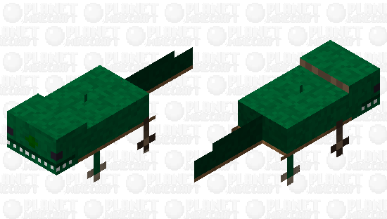 Crocodile [legs are glitchy] Minecraft Mob Skin