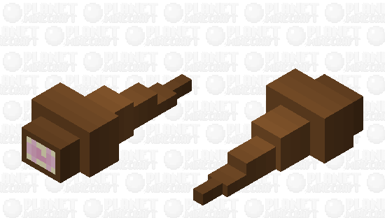 Backrooms Entity 42: Memory Worm Minecraft Mob Skin