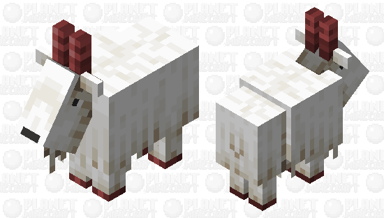 red horns and... hooves Minecraft Mob Skin