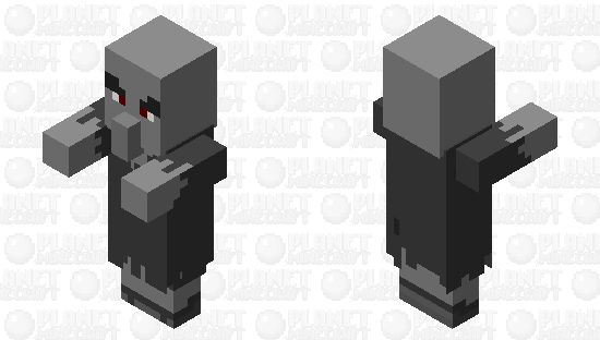 Corrupted Illager Beggar Minecraft Mob Skin