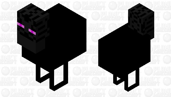 Ender Chicken Minecraft Mob Skin