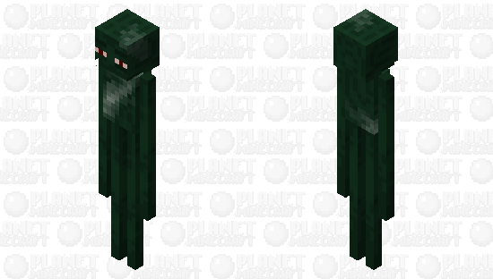 Rotten Enderman Minecraft Mob Skin