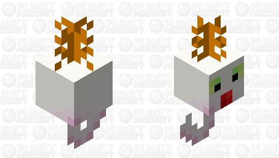 Clown fishing bobber Minecraft Mob Skin