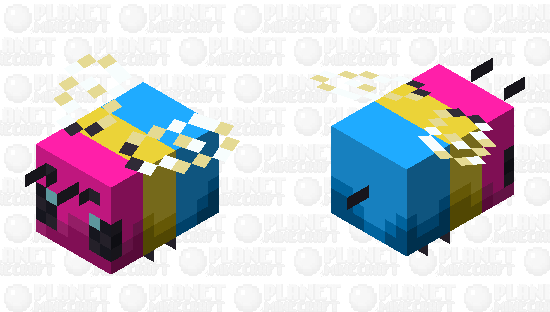 Pan-Bee! Minecraft Mob Skin